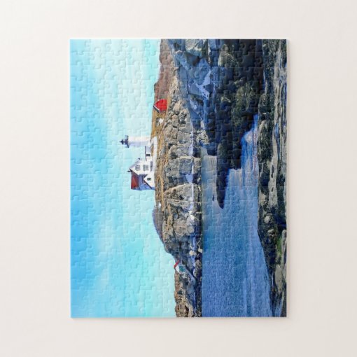 Cape Neddick ( Nubbles Light) Lighthouse Puzzle | Zazzle