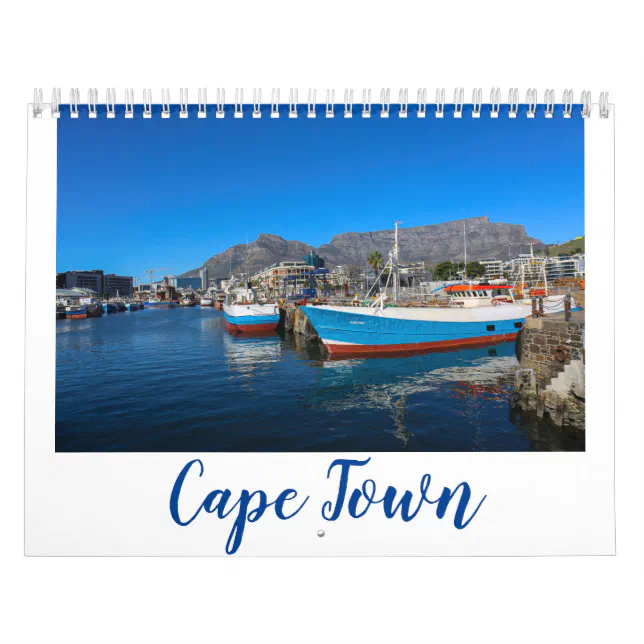 Cape Town South Africa Nature Architecture City Calendar | Zazzle