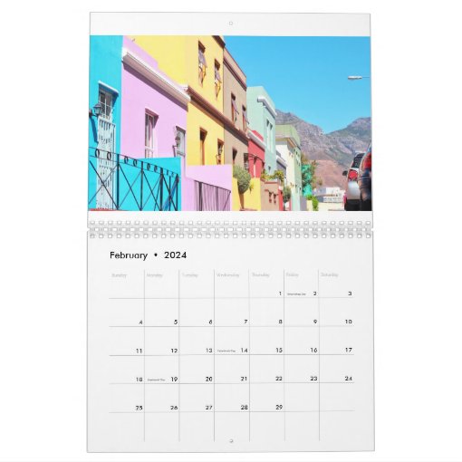 Cape Town South Africa Nature Architecture City Calendar | Zazzle