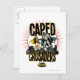 Caped Crusaders Graphic Postcard | Zazzle