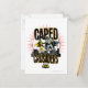 Caped Crusaders Graphic Postcard | Zazzle