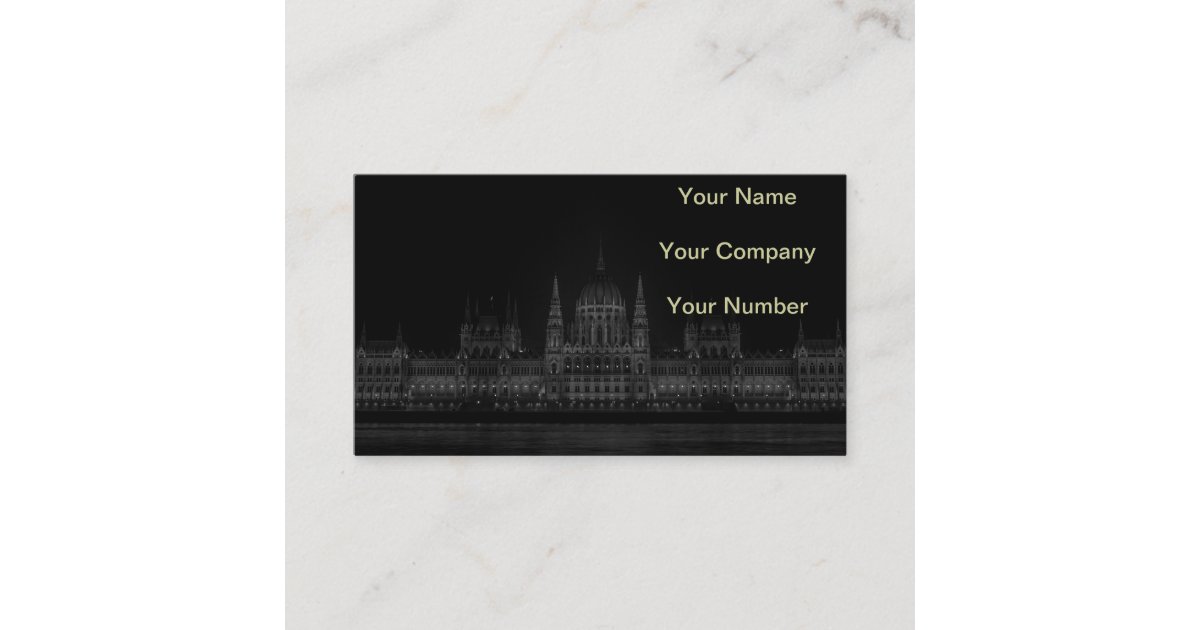 Capital Business Card | Zazzle