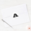 Capital Letter A small round Stickers by Janz | Zazzle