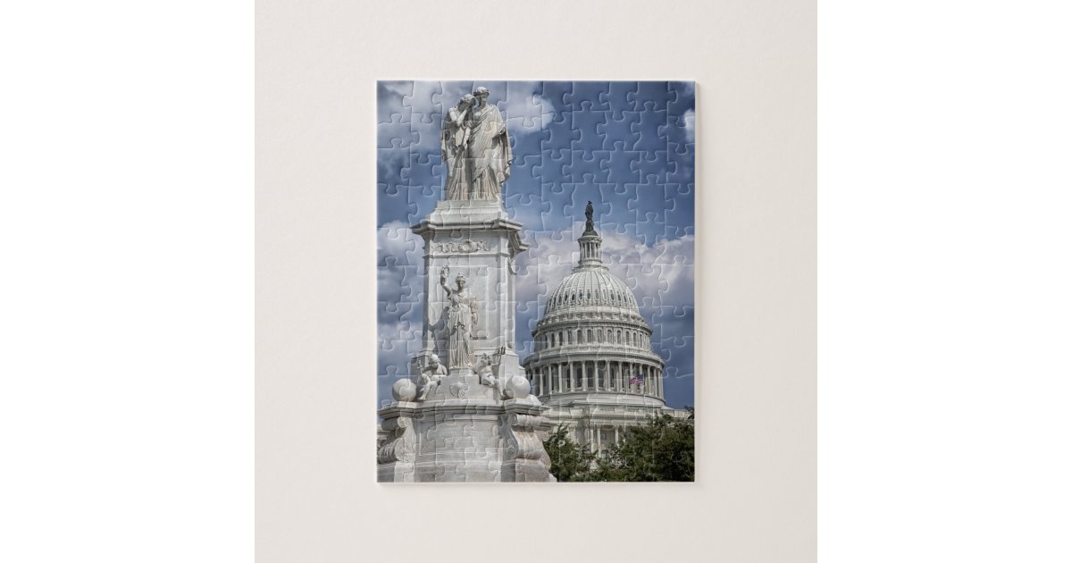 Capitol Building Washington DC Jigsaw Puzzle | Zazzle