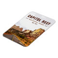 Capitol Reef National Park Cathedral Valley Loop Magnet | Zazzle