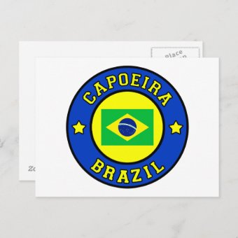Capoeira Postcard | Zazzle