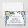 Capri Baby Shower, Citrus Italian, Books for Baby Enclosure Card | Zazzle