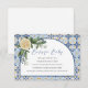 Capri Baby Shower, Citrus Italian, Books for Baby Enclosure Card | Zazzle