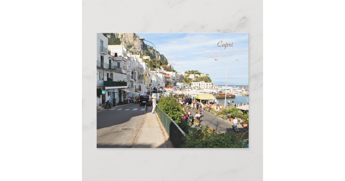 Capri, Italy, Photographpy, Post Card | Zazzle
