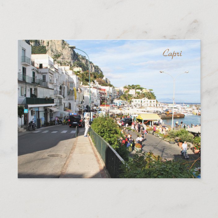 Capri, Italy, Photographpy, Post Card | Zazzle.com