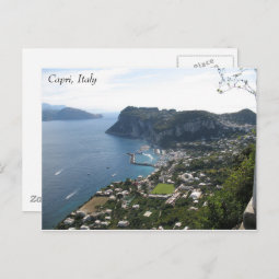 Capri, Italy Postcard | Zazzle