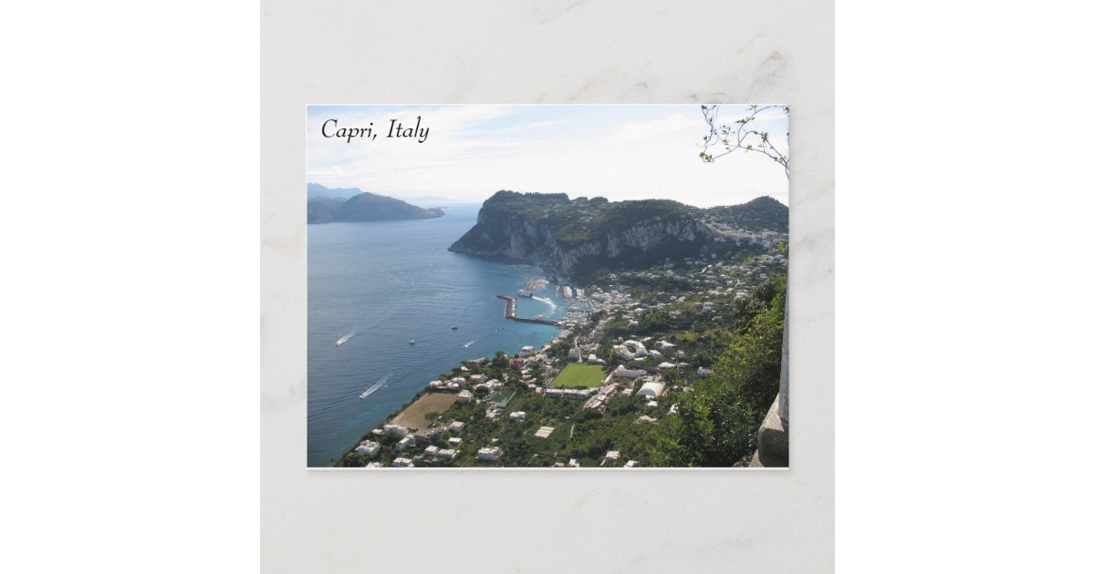 Capri, Italy Postcard | Zazzle