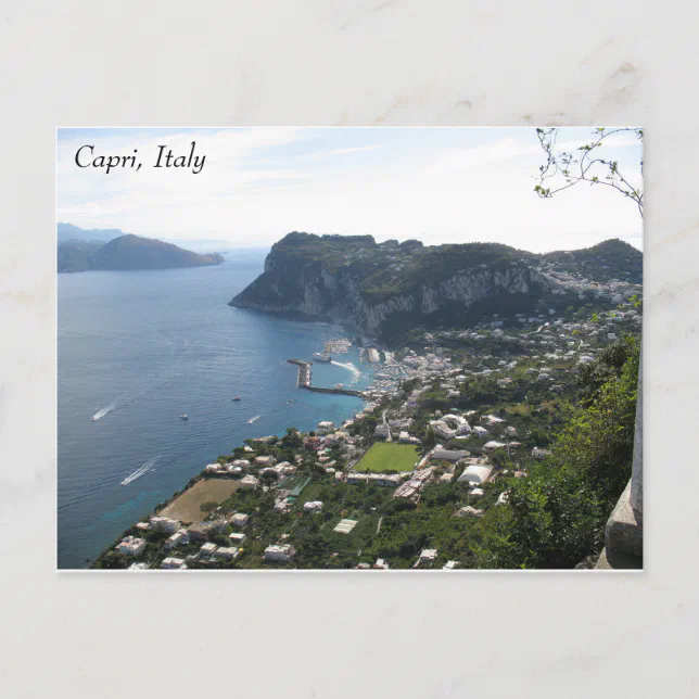 Capri, Italy Postcard | Zazzle