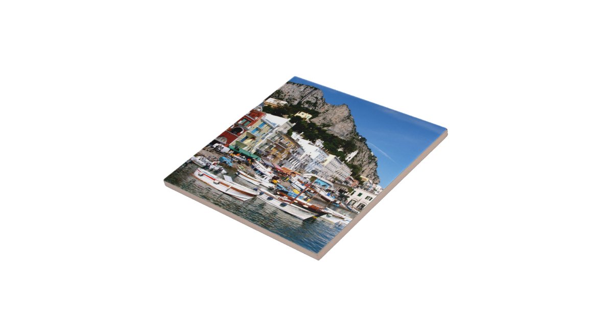 Capri, Italy Tile | Zazzle