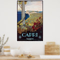 Capri, Italy Vintage Travel Poster | Zazzle