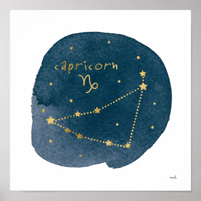 Capricorn Poster | Zazzle