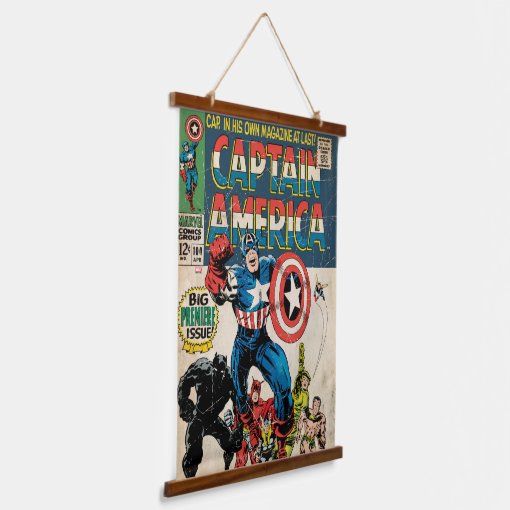 Captain America Comic #100 Hanging Tapestry | Zazzle