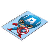 Captain America Stylized Art Notebook | Zazzle
