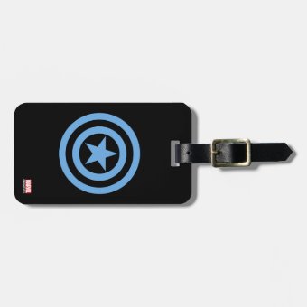 Captain America Super Soldier Logo Luggage Tag | Zazzle