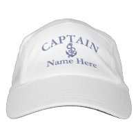 Captain Hats & Caps | Zazzle