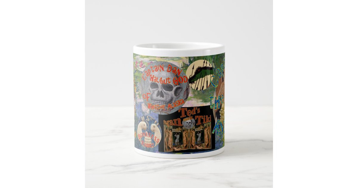 Captain Dan Giant Coffee Mug | Zazzle