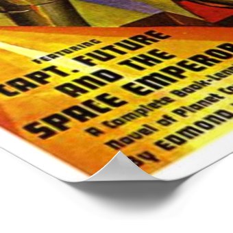 Captain Future and the Space Emperor Poster | Zazzle