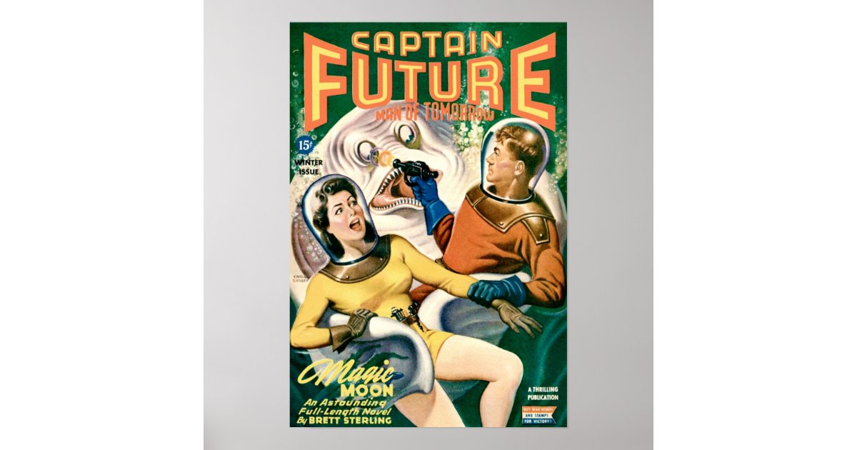 Captain Future Poster | Zazzle