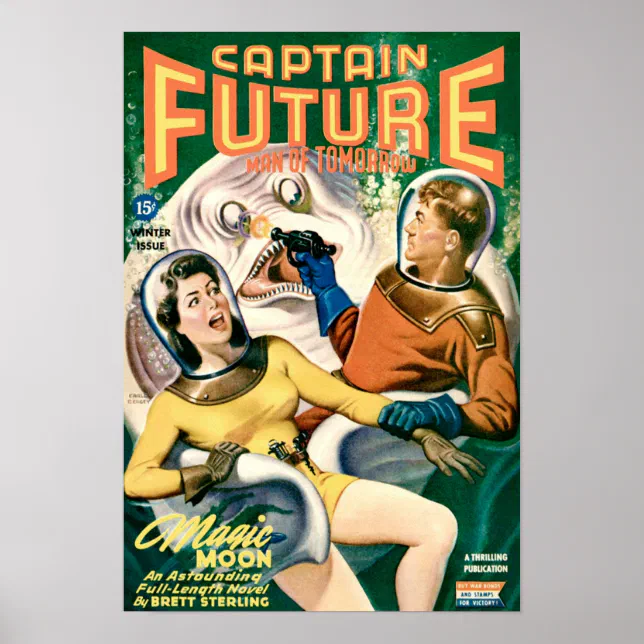 Captain Future Poster | Zazzle