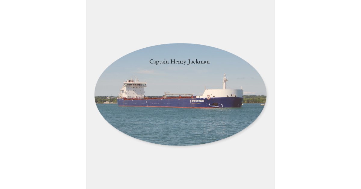 Captain Henry Jackman sticker | Zazzle