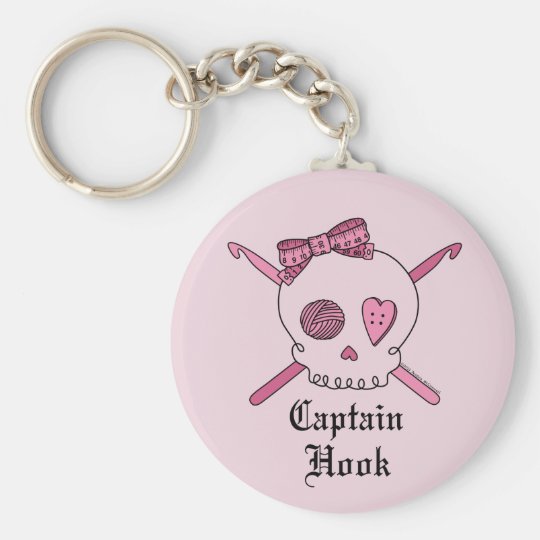 Custom nautical anchor keychain for boat captain | Zazzle.com