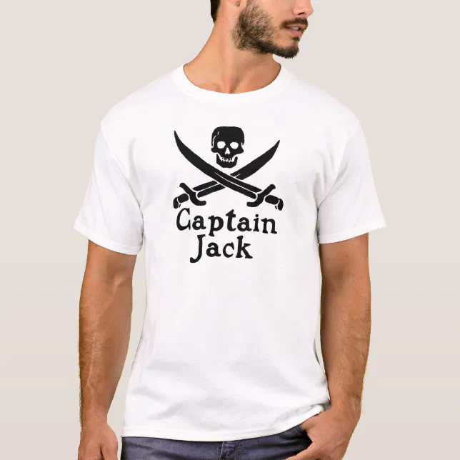 Captain Jack T-Shirt | Zazzle