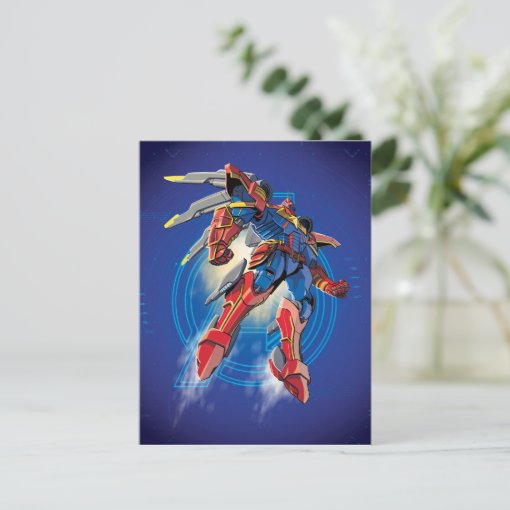Captain Marvel Mech Suit Postcard | Zazzle