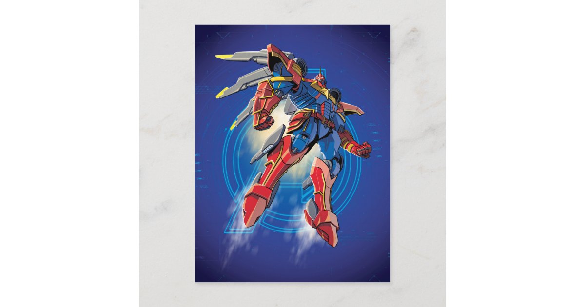 Captain Marvel Mech Suit Postcard | Zazzle