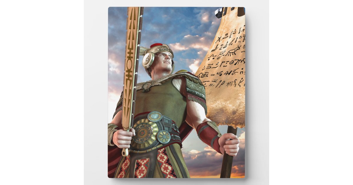 Captain Moroni Plaque | Zazzle