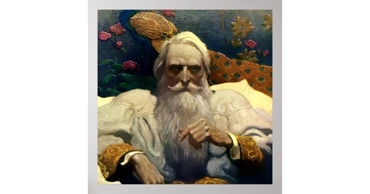 “Captain Nemo of the Nautilus” by NC Wyeth Poster | Zazzle
