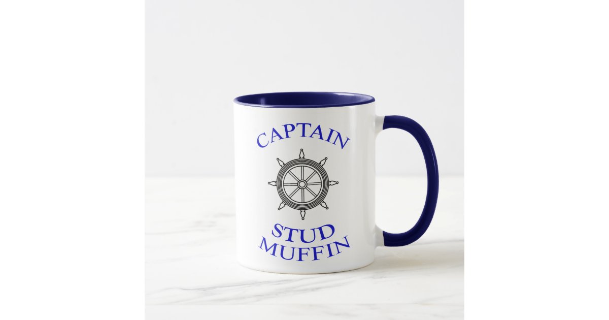 CAPTAIN Stud Muffin mug | Zazzle