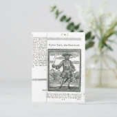 Captain Teach, Alias Black Beard Postcard | Zazzle