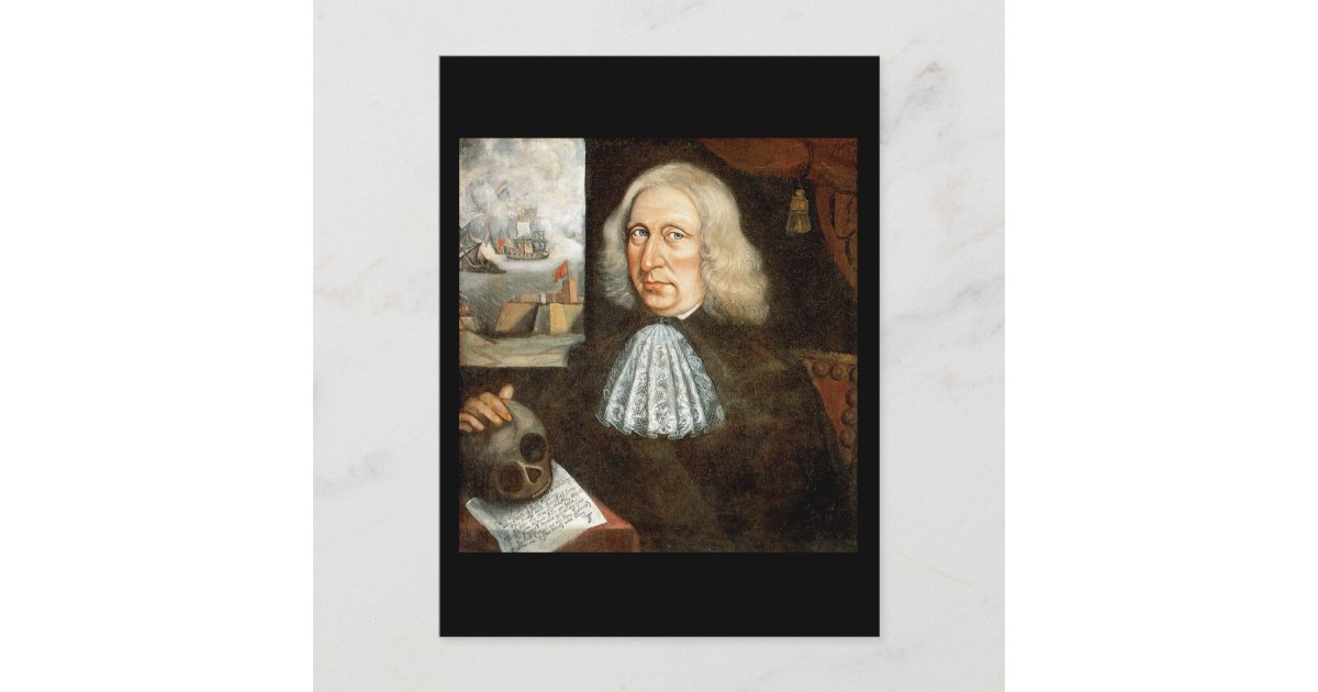 Captain Thomas Smith Self Portrait Postcard | Zazzle