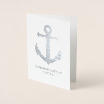 Captains License Congratulations Card | Zazzle