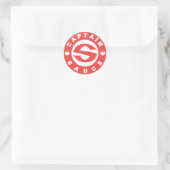 Captainsauce Logo Classic Round Sticker | Zazzle