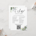 Capture The Love I Spy Wedding Game With QR Invitation | Zazzle