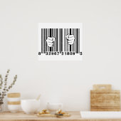 Captured By Consumerism UPC Barcode Prison Poster | Zazzle
