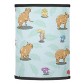 Capybara and mushroom pattern lamp shade | Zazzle