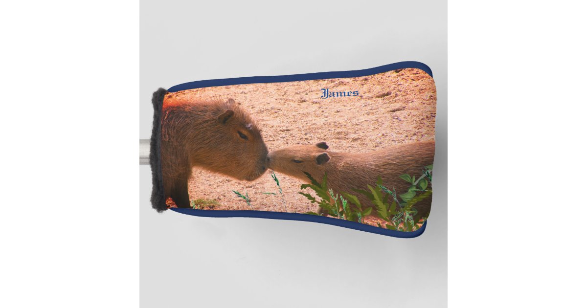 Capybara Animal Putter Golf Head Cover | Zazzle