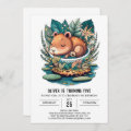 Capybara Birthday Invitation | Zazzle