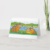 Capybara Greetings Card | Zazzle