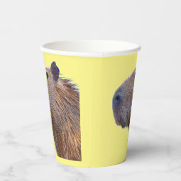 Capybara Paper Plates Paper Cups | Zazzle