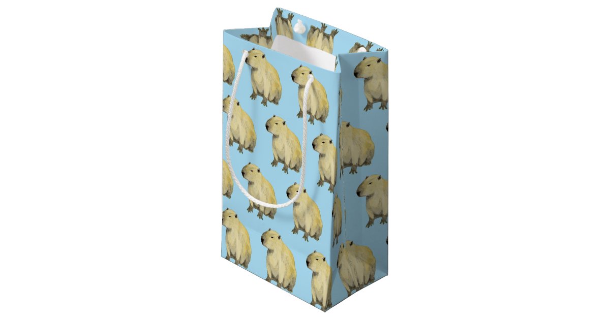 Capybara Small Gift Bag | Zazzle