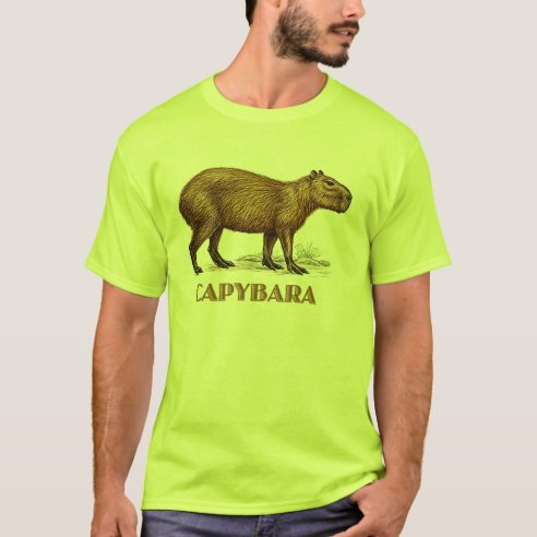 Capybara T-Shirts - Capybara T-Shirt Designs | Zazzle
