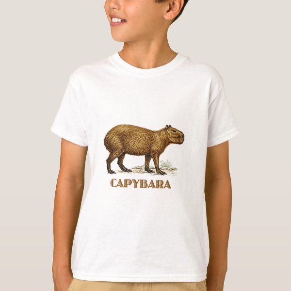 Capybara T-Shirts - Capybara T-Shirt Designs | Zazzle
